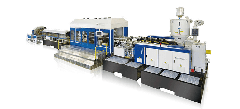 Horizontal Corrugated Pipe Extrusion Line - Jwell Machinery ...