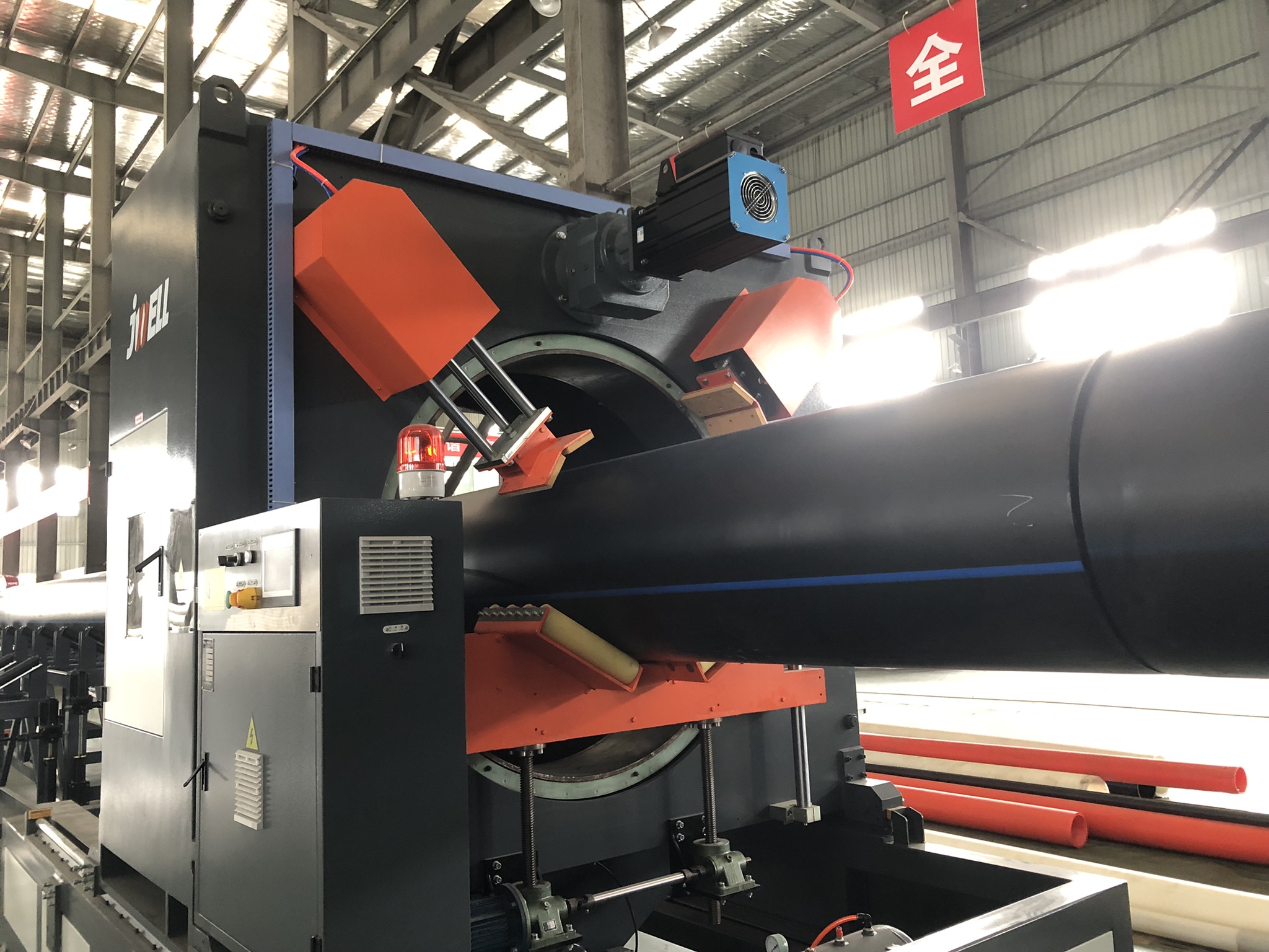 HDPE Pipe Extrusion Line (Φ630~Φ1200) - Jwell Machinery - Professional ...